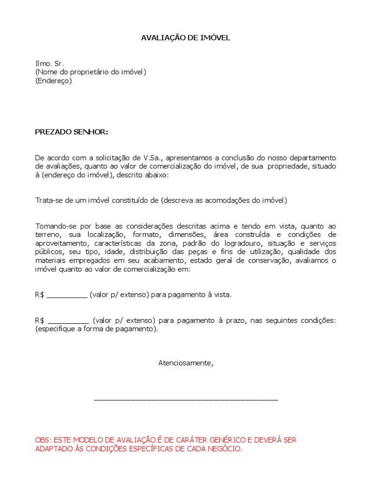 Contrato de Compra e Venda de Imóvel _ Modelo _ Word _ Download