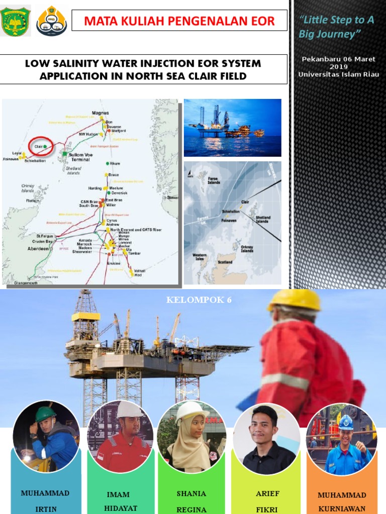 Low Salinity EOR di Lapangan Clair | PDF