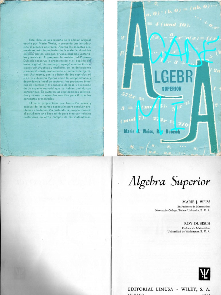 Algebra Superior PDF | PDF