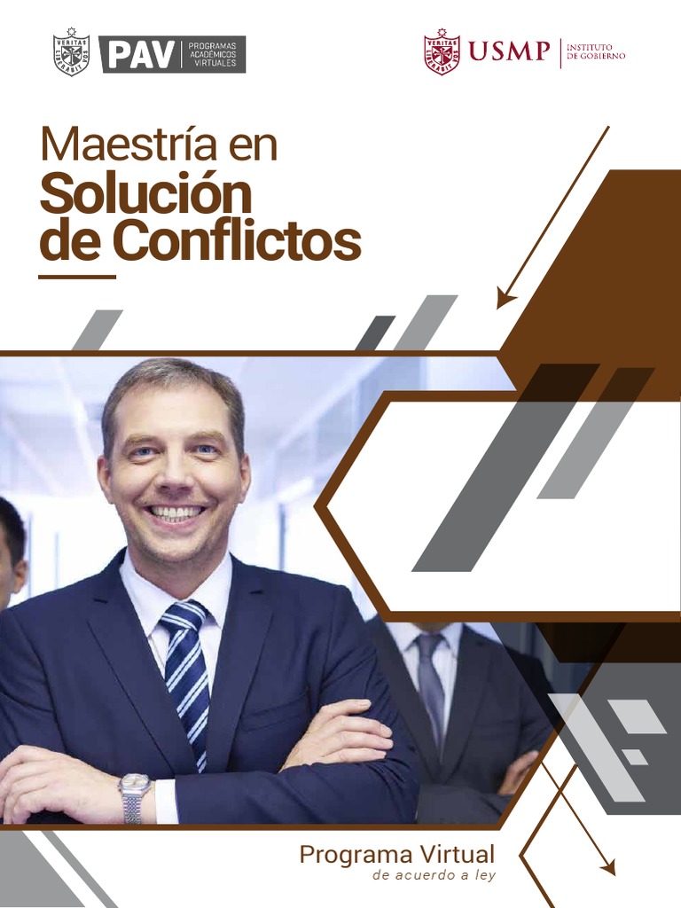 Maestría en Solución de Conflictos | PDF | Educación avanzada