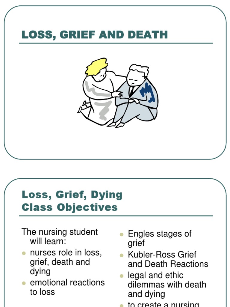 Loss, Grief and Death | PDF | Grief | Palliative Care