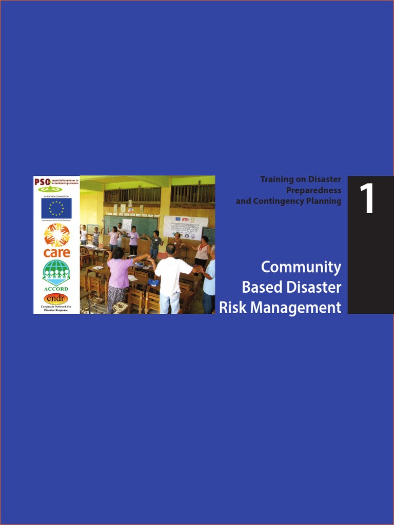 ACCORD Manual Vol 1 Community Based Disaster Risk Management | PDF ...