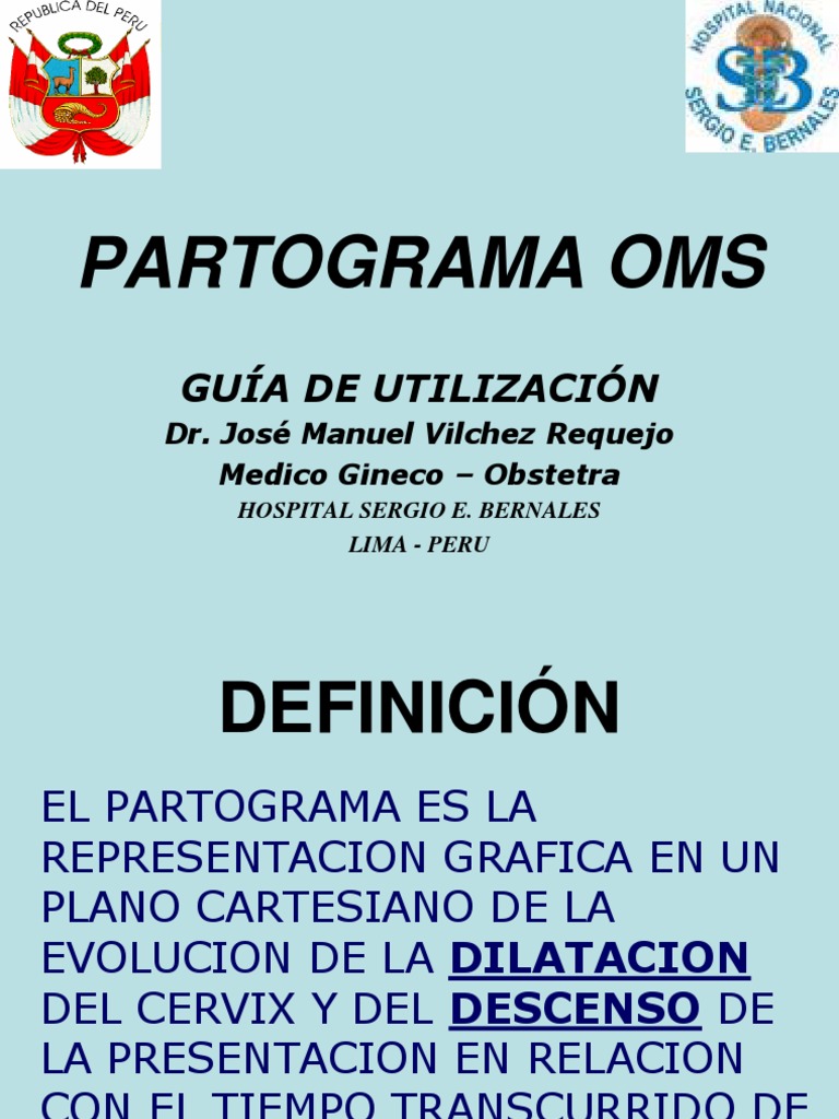 Partograma Oms Guia de Utilizacion | PDF | Maternidad | Parto