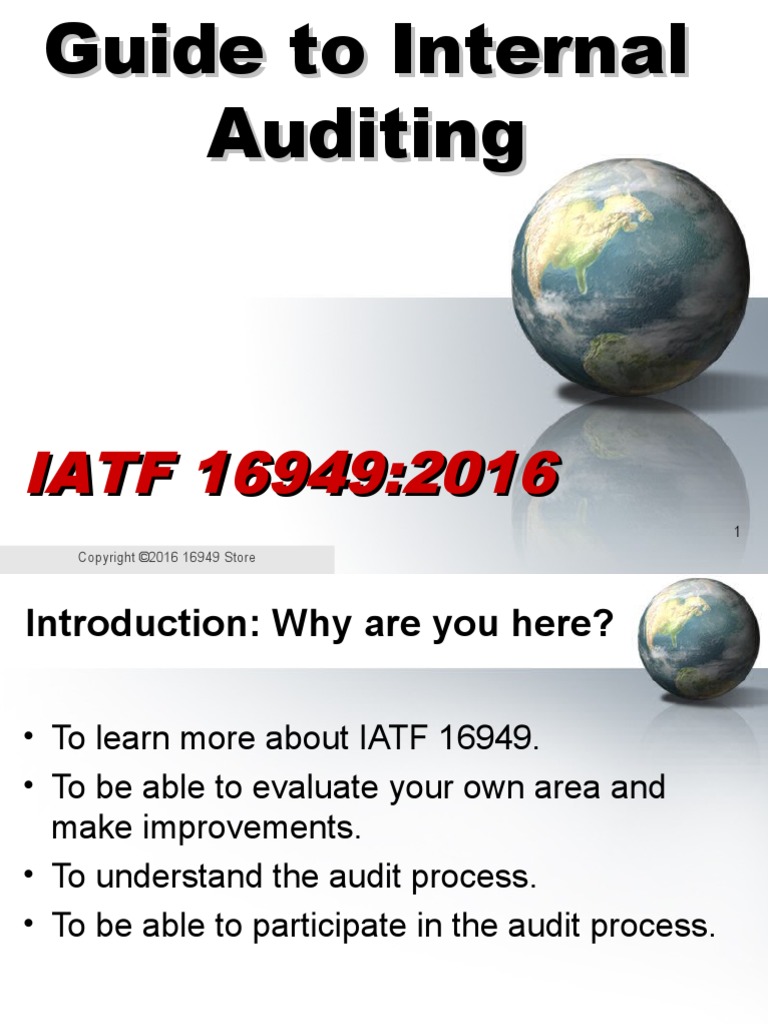 Guide To Internal Audits | PDF | Quality Management System | Internal Audit