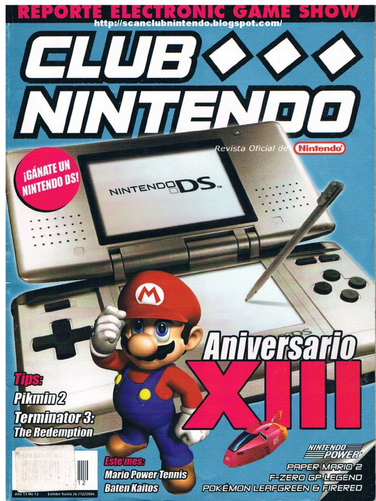 Club Nintendo - Año 13 No. 12 (Ejac2) PDF | PDF | Nintendo | Pokémon