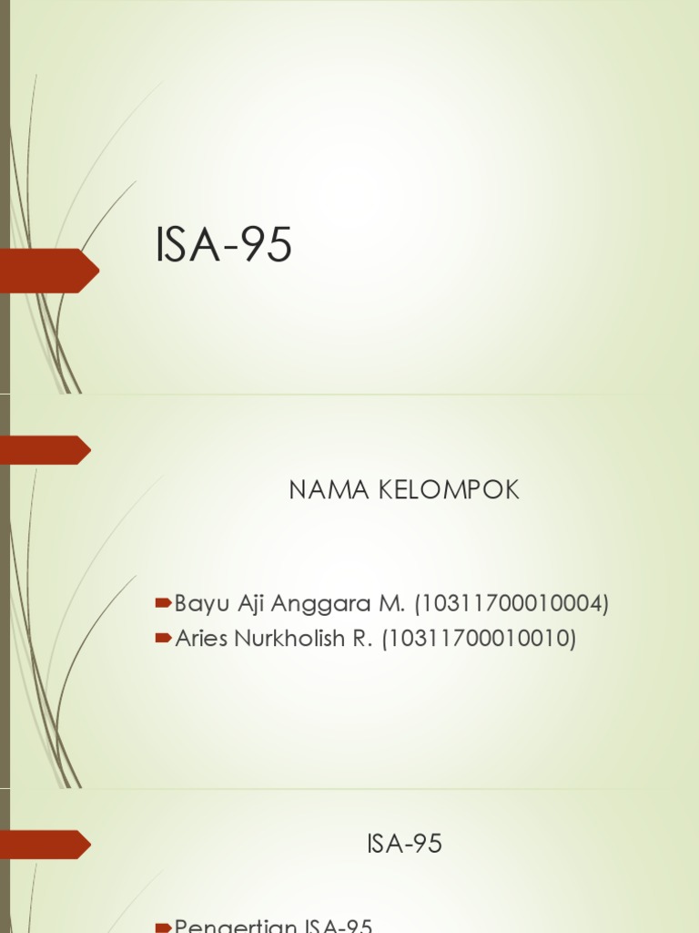 Isa 95 | PDF