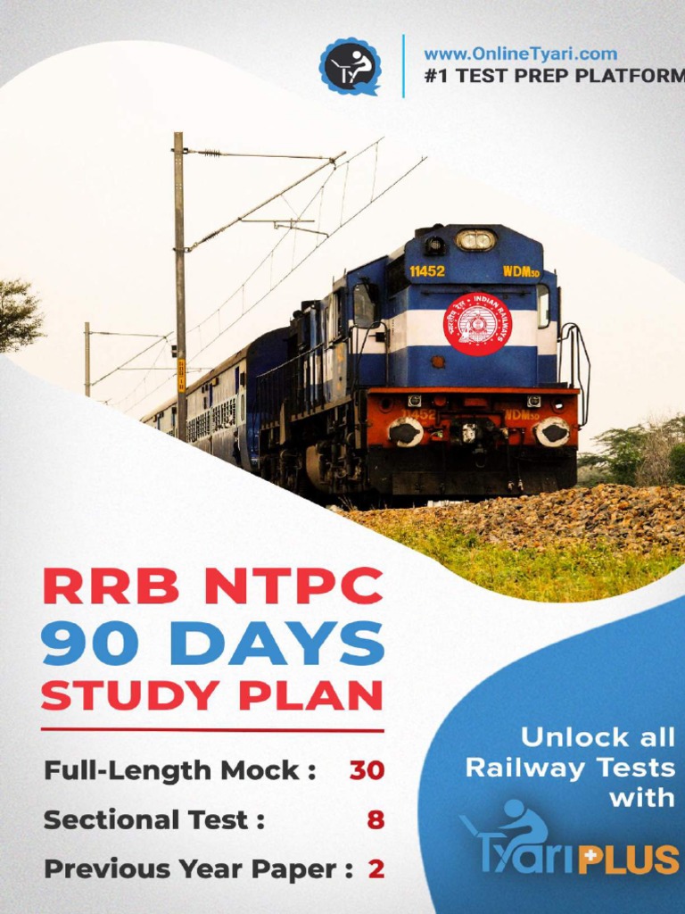 NTPC 90 Days Study Plan 1551425355 55 | PDF | Ratio | Numbers