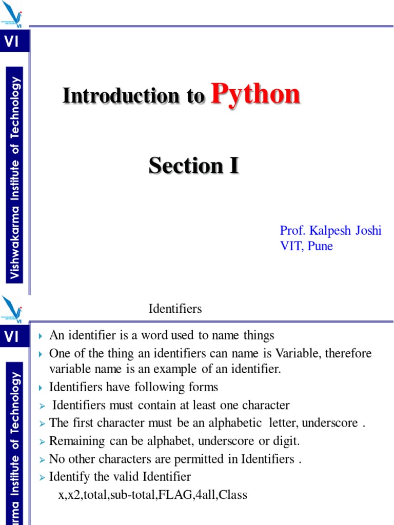Python CS1002 PDF | PDF | Data Type | Control Flow