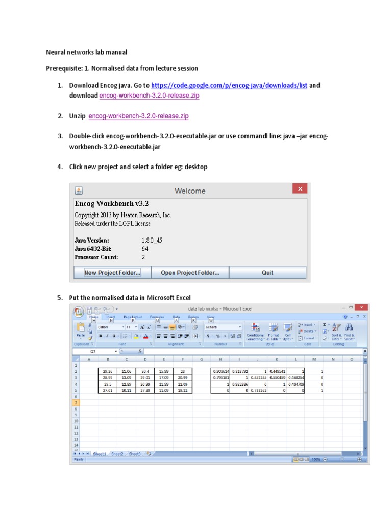 Neural Networks Lab Manual | PDF