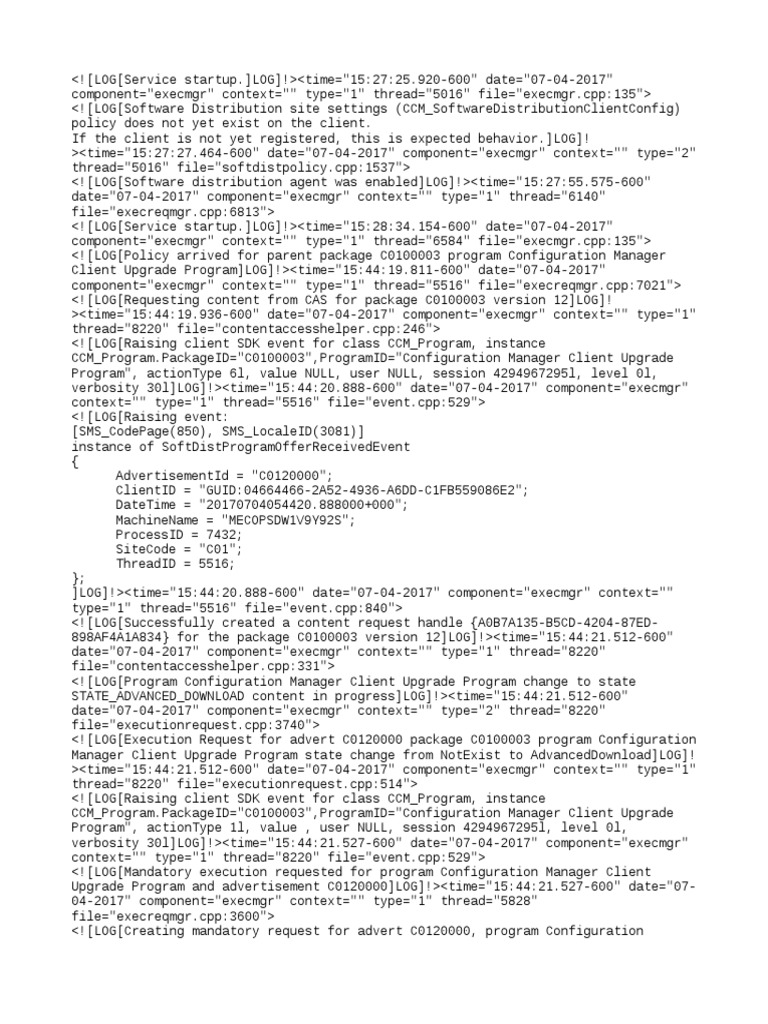 Exec MGR | PDF | System Software | Operating System Technology