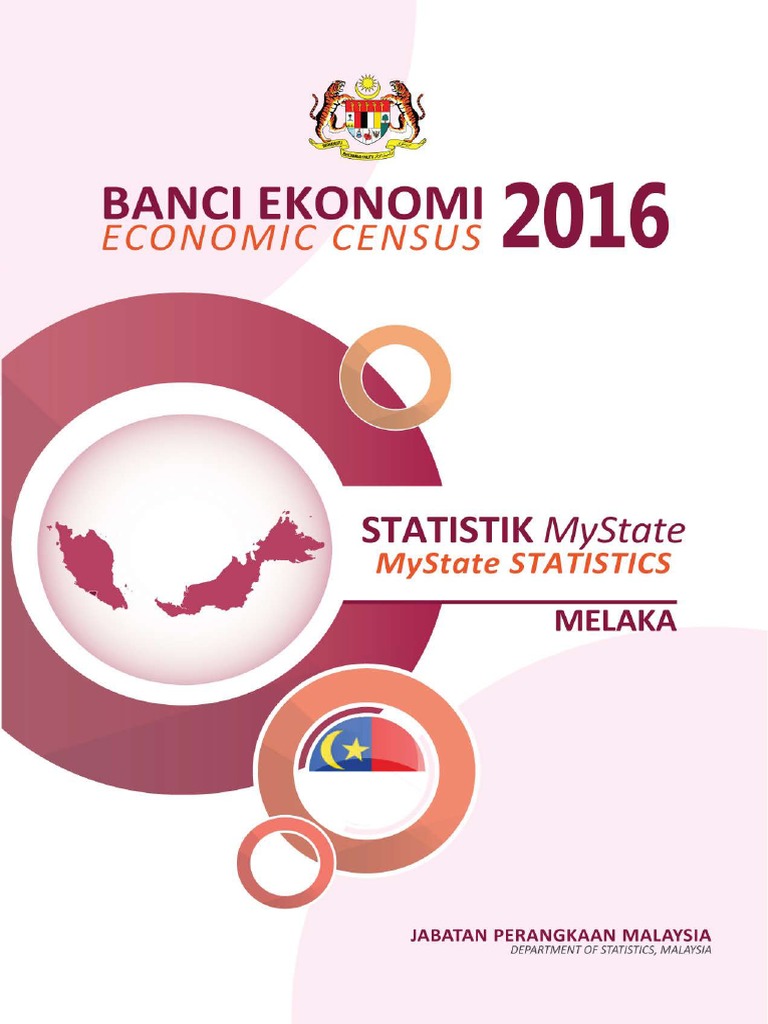 Banci Ekonomi 2016 - Statistik MyState Melaka PDF | PDF