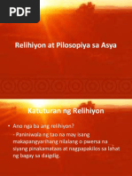 Aralin 4 - Relihiyon | PDF