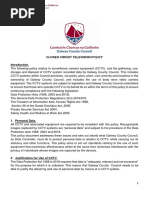 CCTV Notes | PDF | Closed Circuit Television | Information Privacy