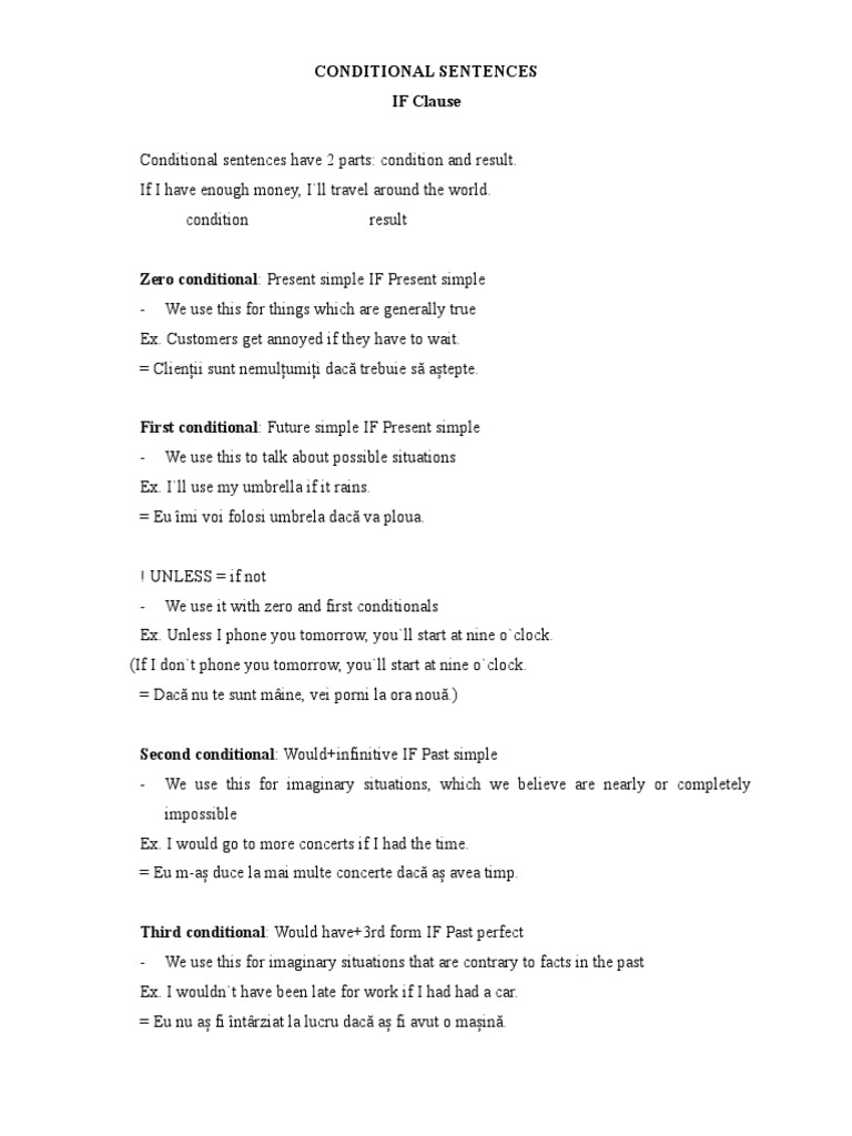 Conditional Sentences | PDF | Linguistic Typology | Semantic Units