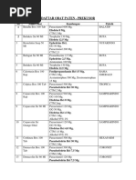 Daftar Obat Mengandung Prekursor | PDF | Medicine | Psychopharmacology
