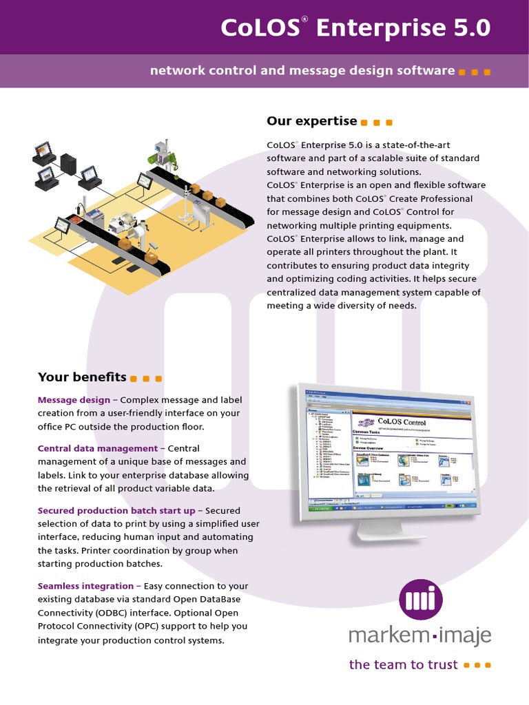 1 Imaje CoLOS Enterprise DS HQ B1 PDF | PDF | Microsoft Windows | User ...