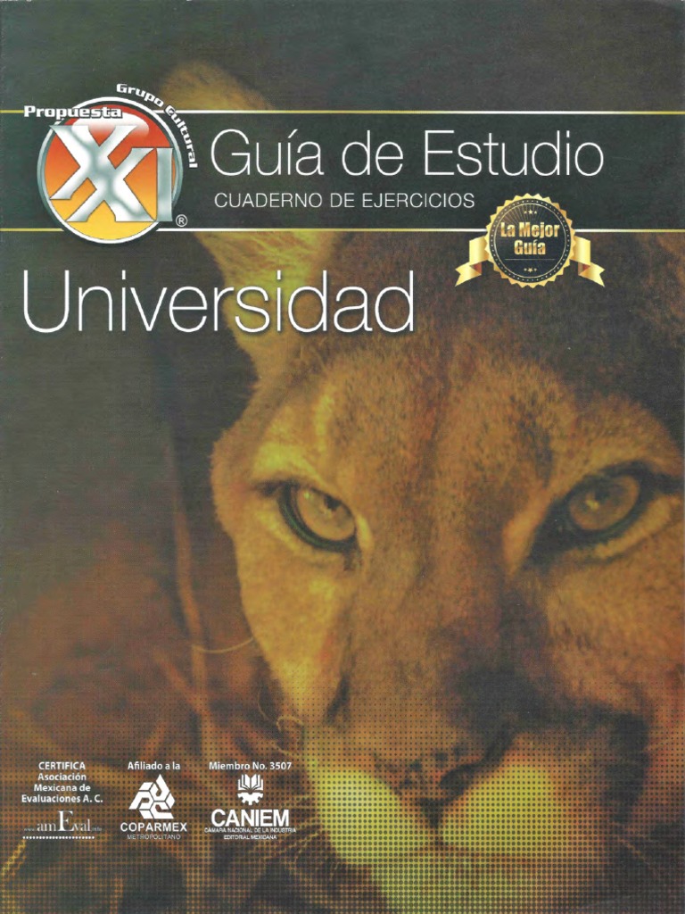 2.-Cuadernillo Universidad Propuesta XXI PDF | PDF