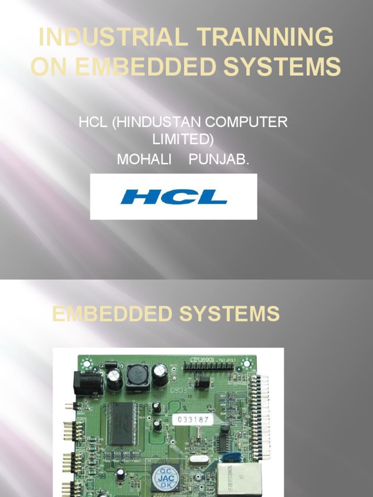 Presentation1 PDF | PDF | Random Access Memory | Embedded System