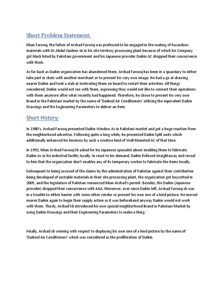 Daikool AC: Arshad Farooq's Brand Launch | PDF | Business