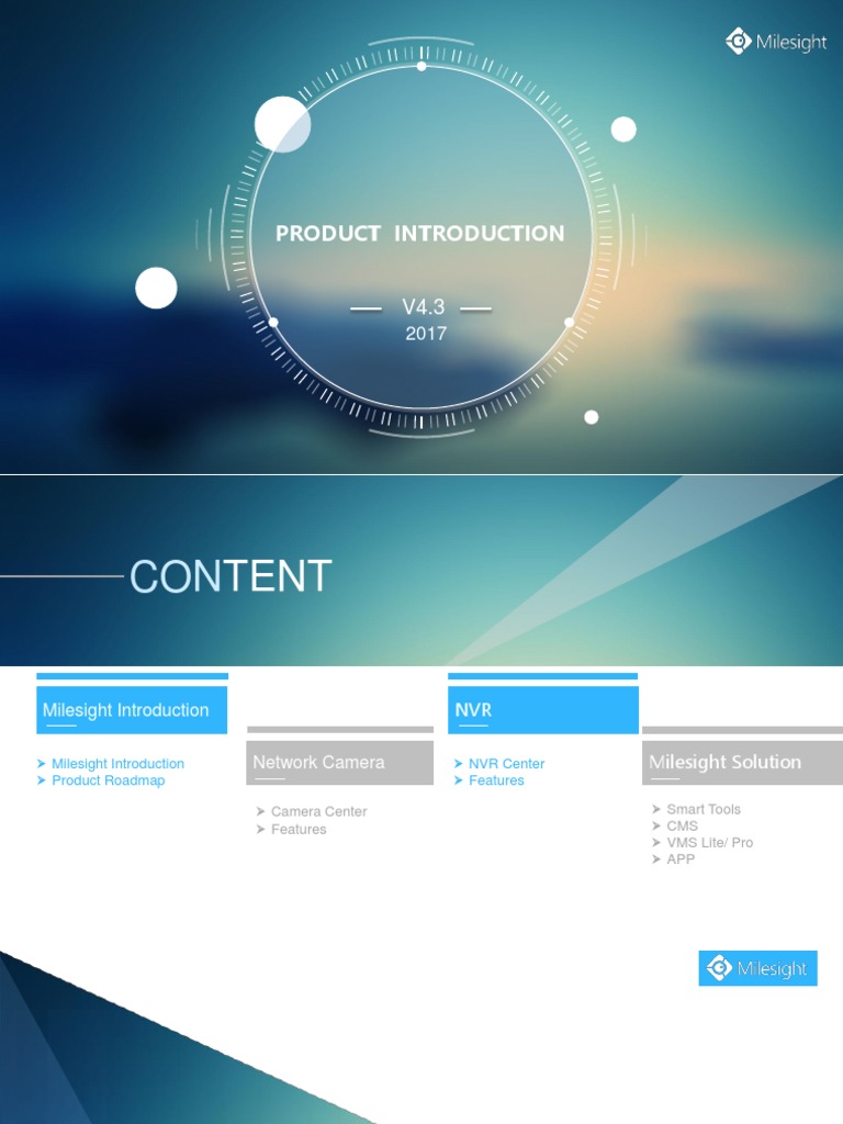 Milesight Product - V4.3 | PDF | Camera | Mobile App