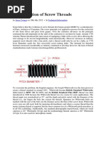 Thread Data Chart: British Thread (British Standard Fine) - Fine Pitch ...