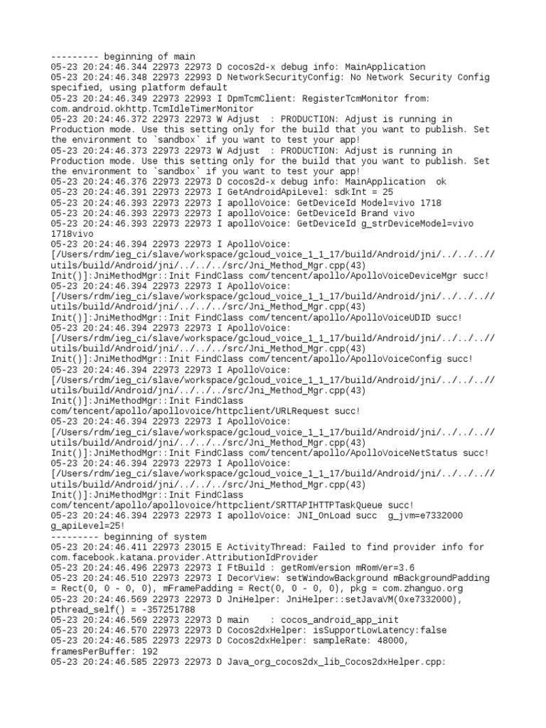 Logcat | PDF | Digital Technology | Computing