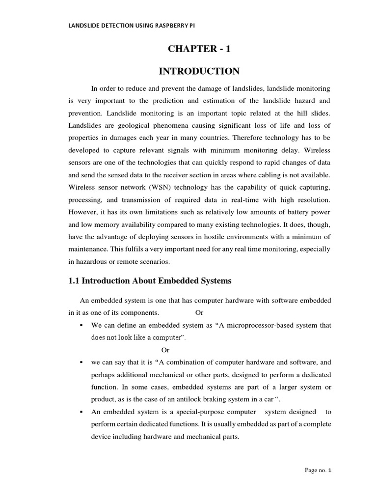 Artificial Hand Uisng Embedded Systemslandslide Detection Using Raspberry Pi | PDF | Gsm ...