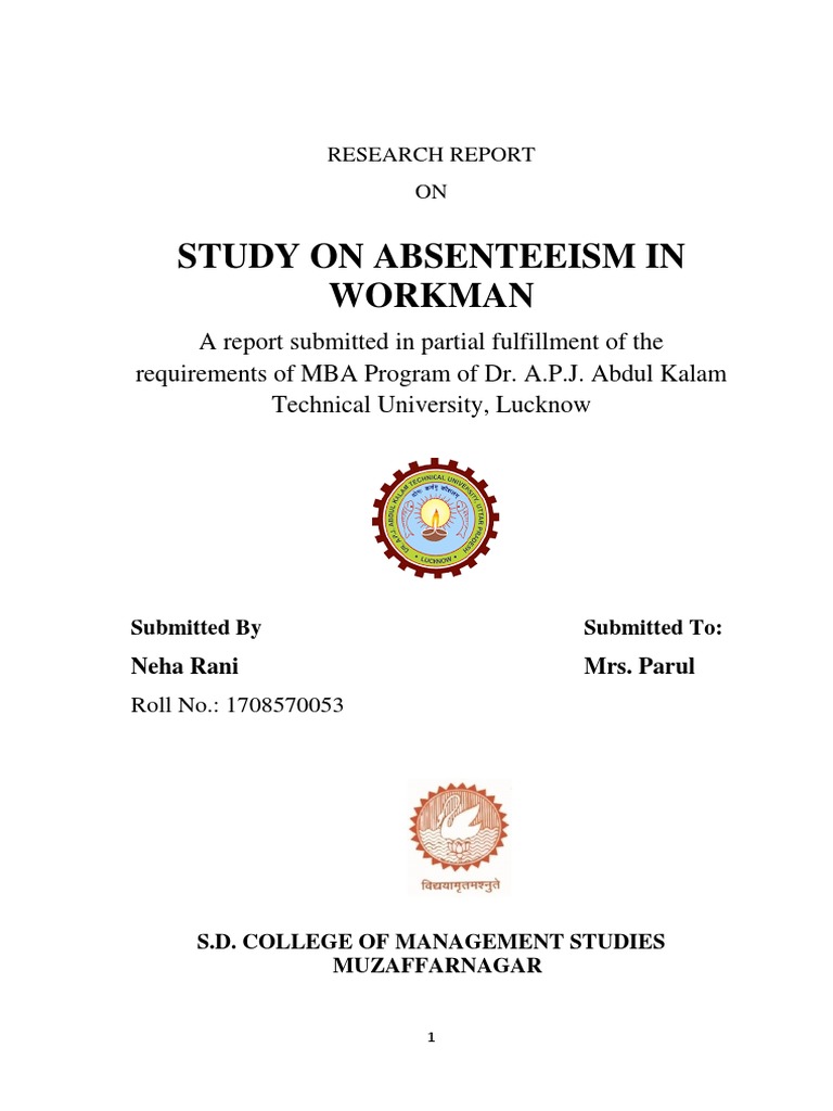 Neha Project | PDF | Recruitment | Human Resources
