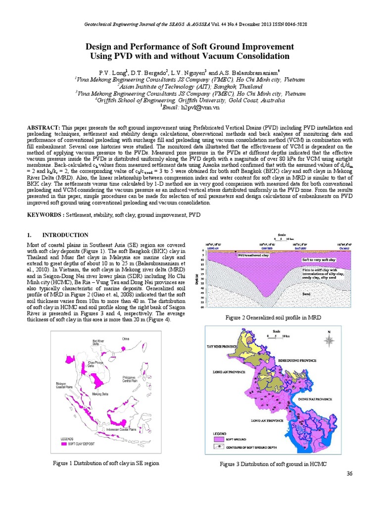 Design and Performance of Soft Ground Im PDF | PDF | Geotechnical ...