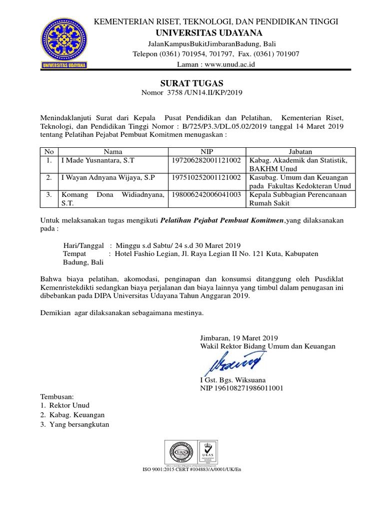 Surat Isi Logo Iso | PDF