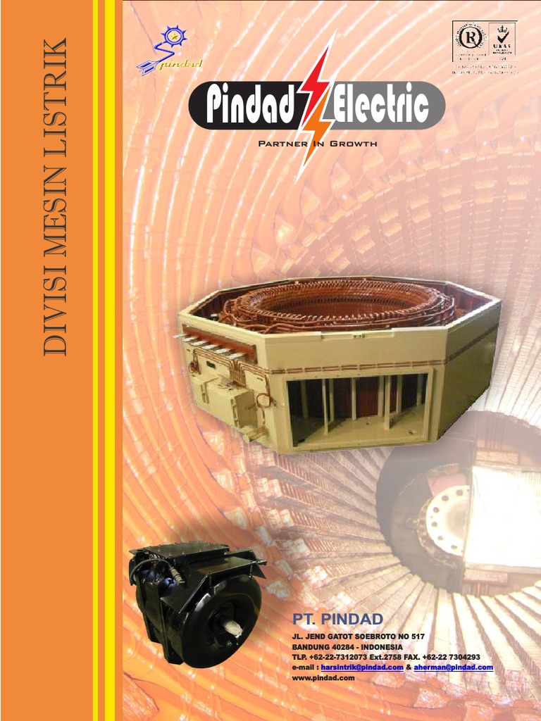 Pindad Electric: Generators & Motors Overview | PDF | Electric Motor ...