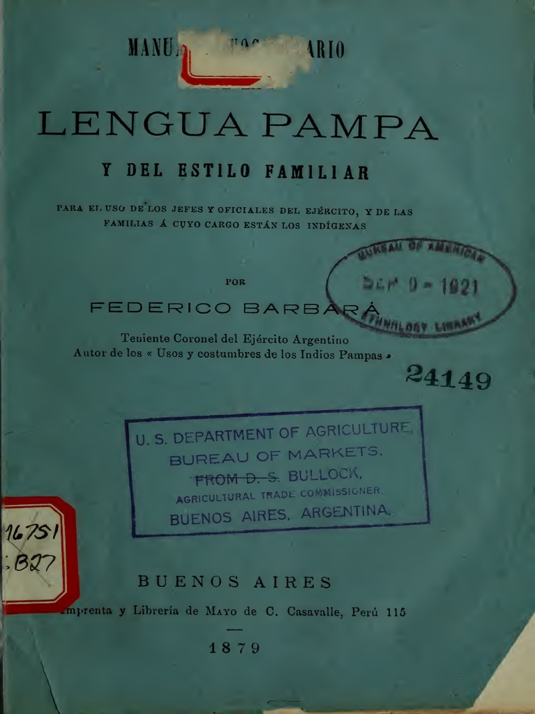 BARBARA, FEDERICO - Manual Vocabulari Pampa PDF | PDF | Lengua española ...