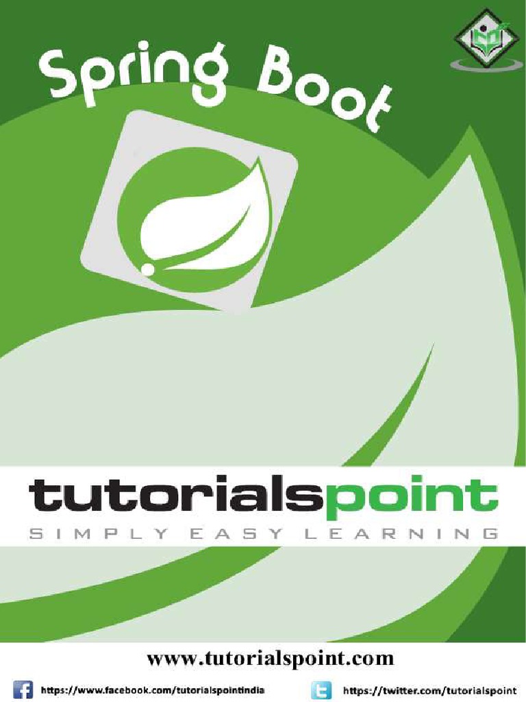 Spring Boot Tutorial PDF | PDF | Java Servlet | Command Line Interface