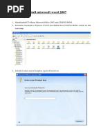 Panduan Cara Install Microsoft Office 2010 | PDF