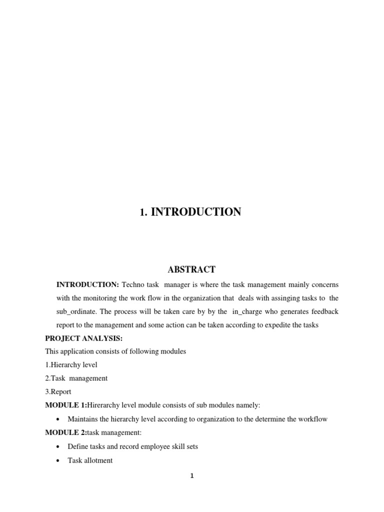 Techno Task Manager: An Automated System for Task Management and ...