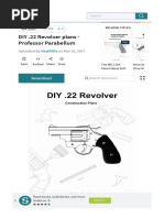 The DIY Sheet Metal Self-Loading Pistol PDF | PDF