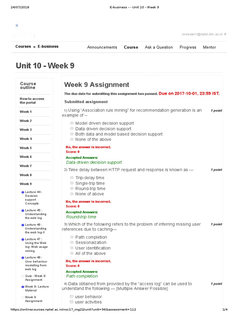Unit 10 - Week 9 | PDF | Http Cookie | World Wide Web
