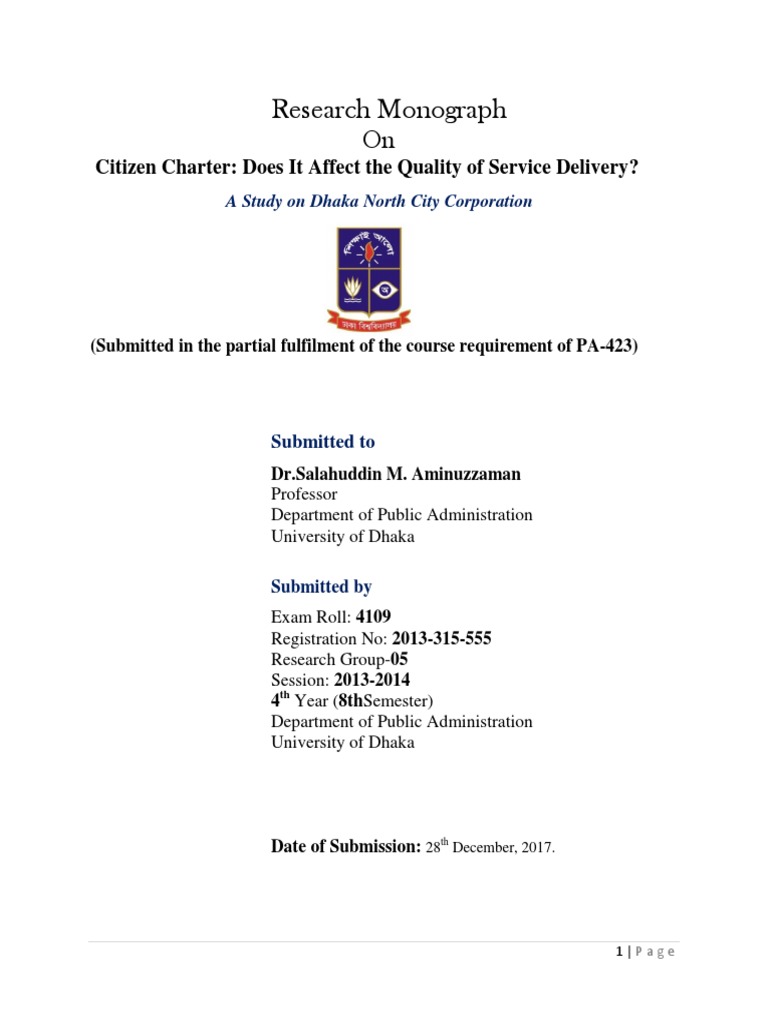 Research Monograph Updated 1 | PDF | Qualitative Research | Sampling ...