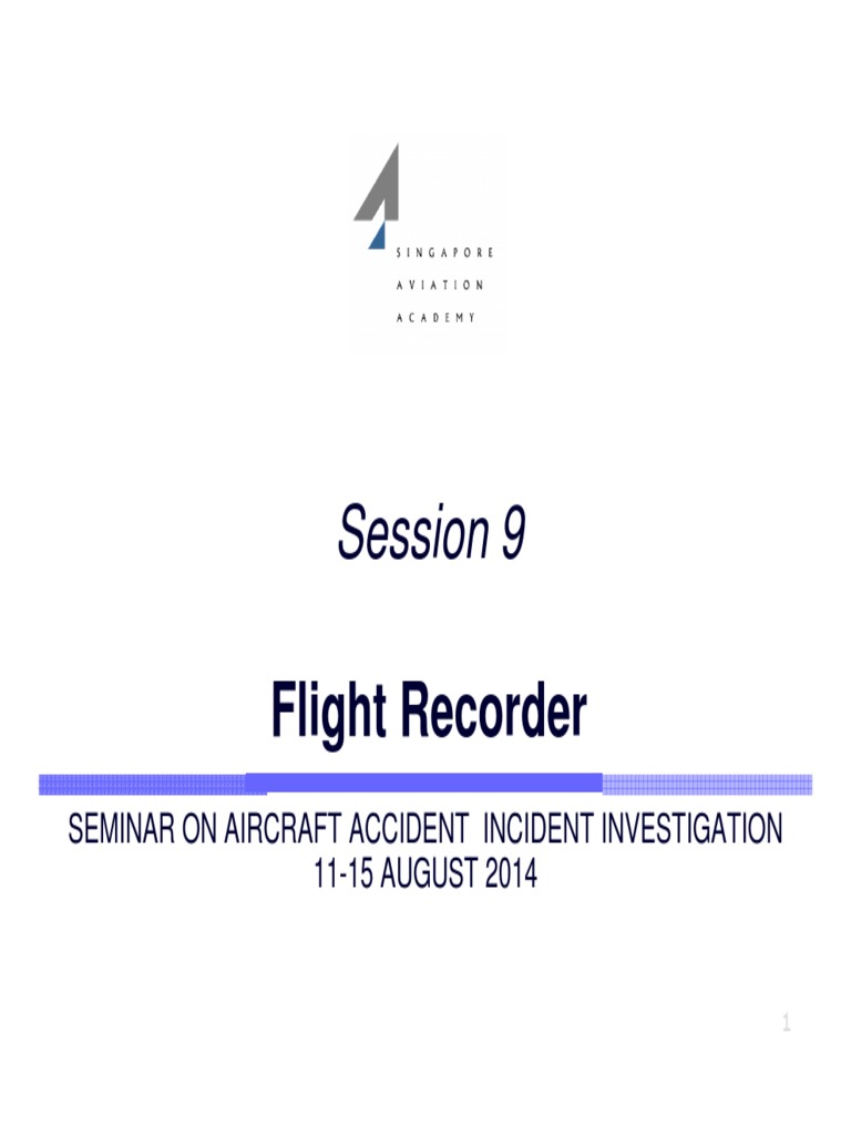 FDR Standard | PDF | Flight Recorder | Aviation