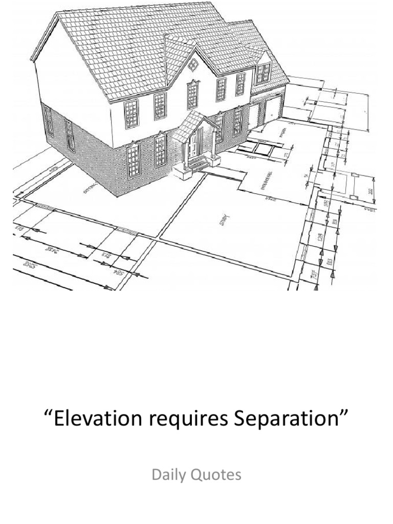 An In-Depth Explanation of Architectural Elevations, Dimensioning ...