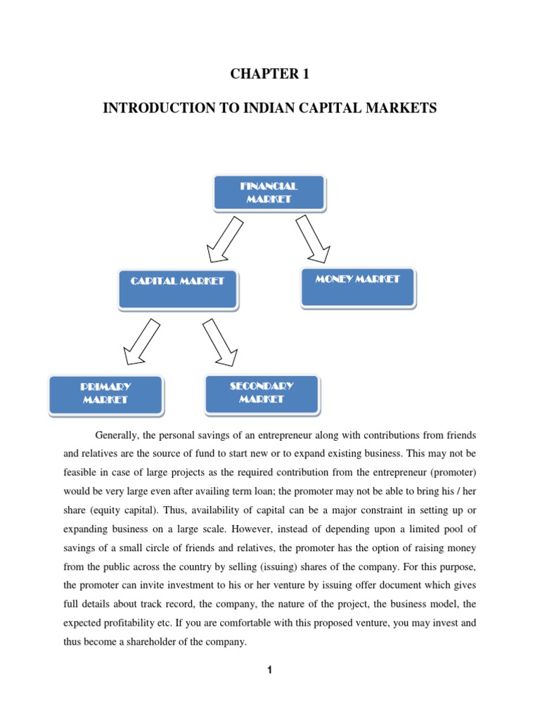 INDIAN CAPITAL MARKET Final09 | PDF | Exchange Traded Fund | Securities ...