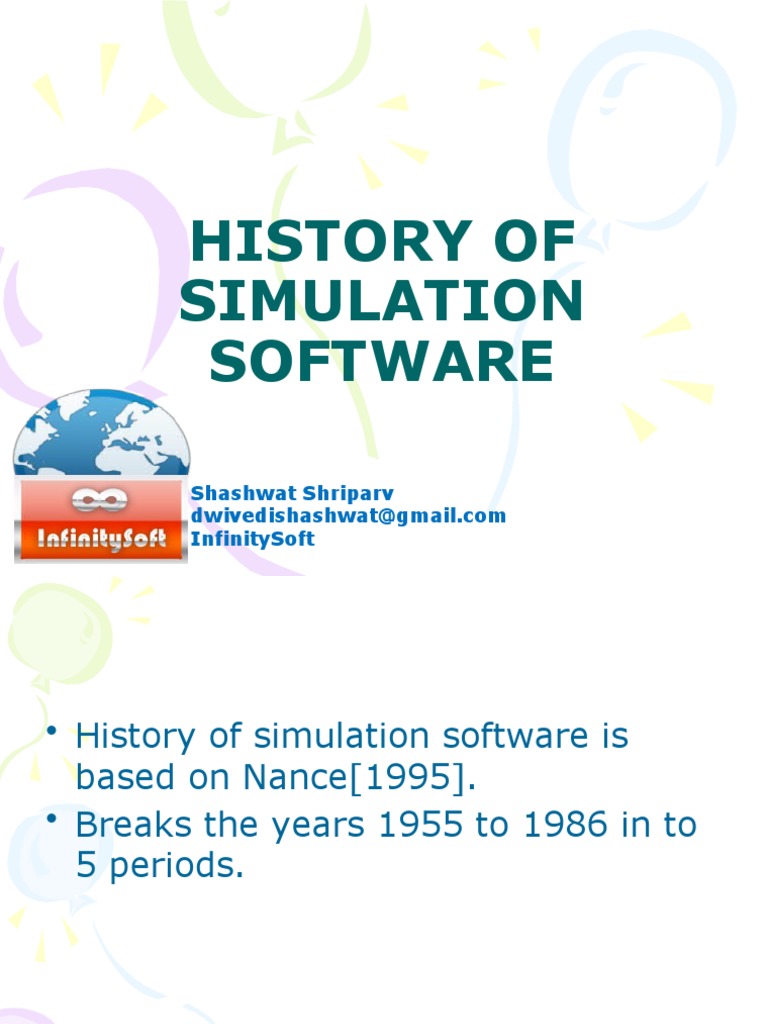 History of Simulation Software | PDF | Personal Computers | Simulation
