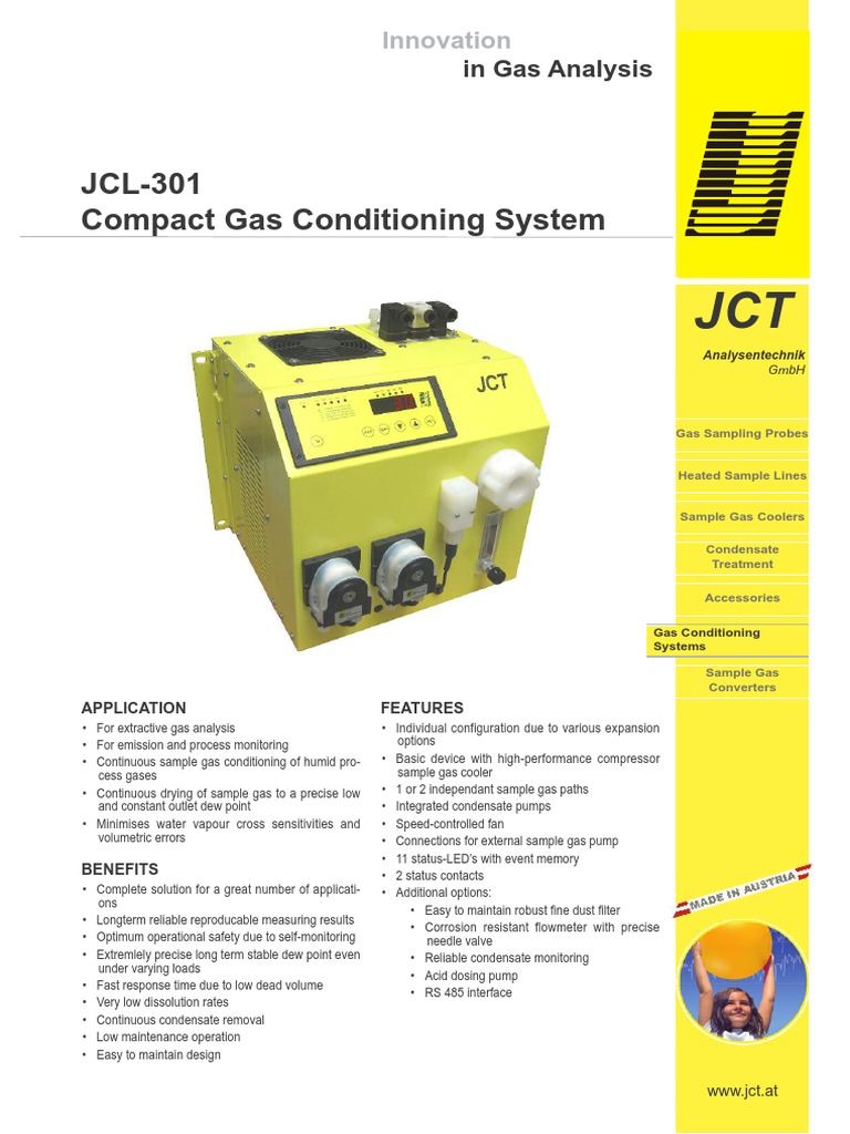 Compact Gas Conditioning System Overview | PDF | Heat Exchanger | Gases