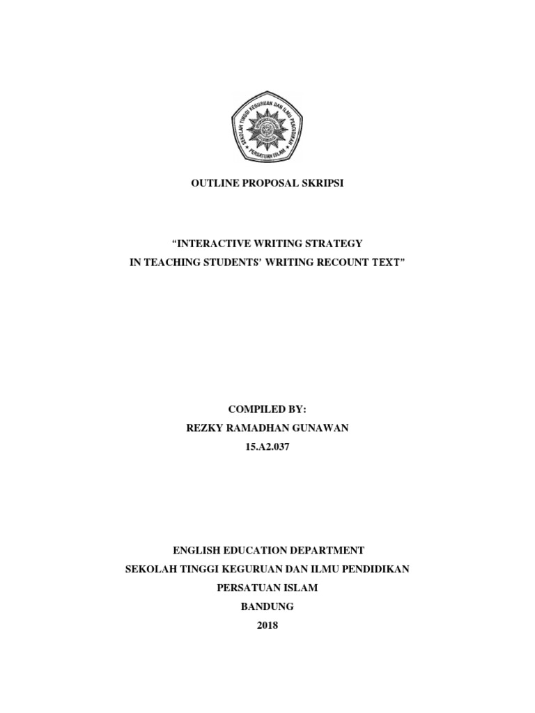Cover Research Proposal | PDF