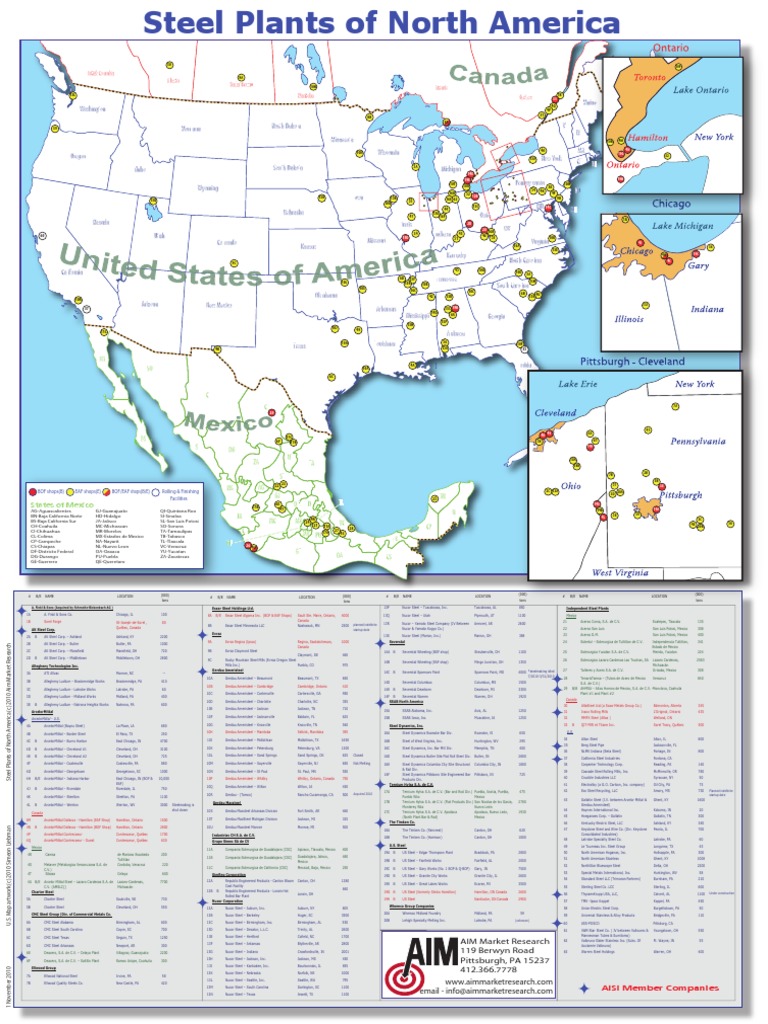 Steel Plant of North America | PDF | Companies | New York Stock Exchange