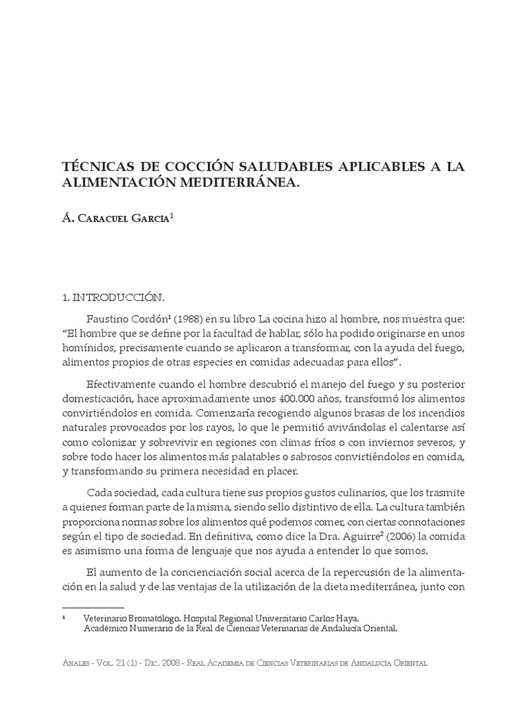 Metodos De Coccion Pdf Pdf Aceite De Oliva Alimentos