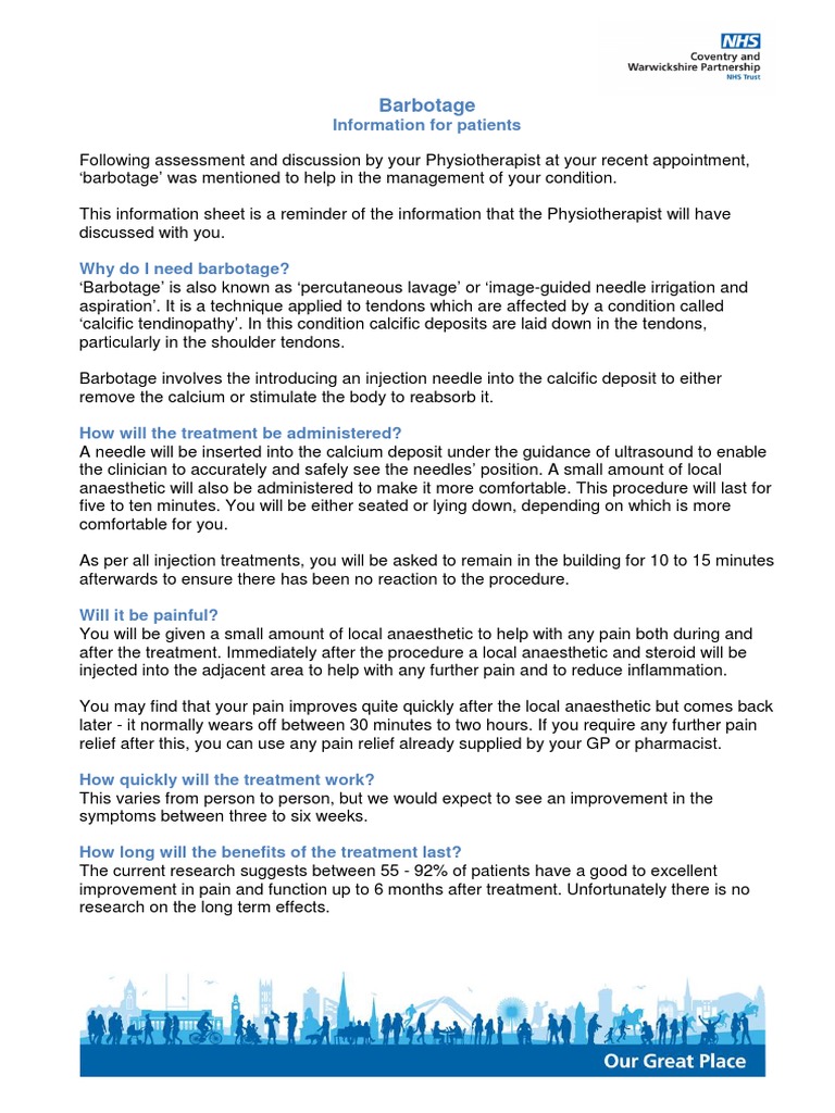 Barbotage | PDF | Physical Therapy | Clinical Medicine