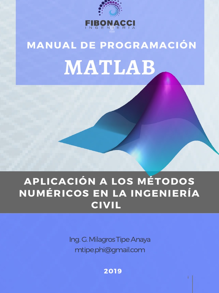 Plantilla Manual Matlab PDF | PDF | Número complejo | Matriz (Matemáticas)