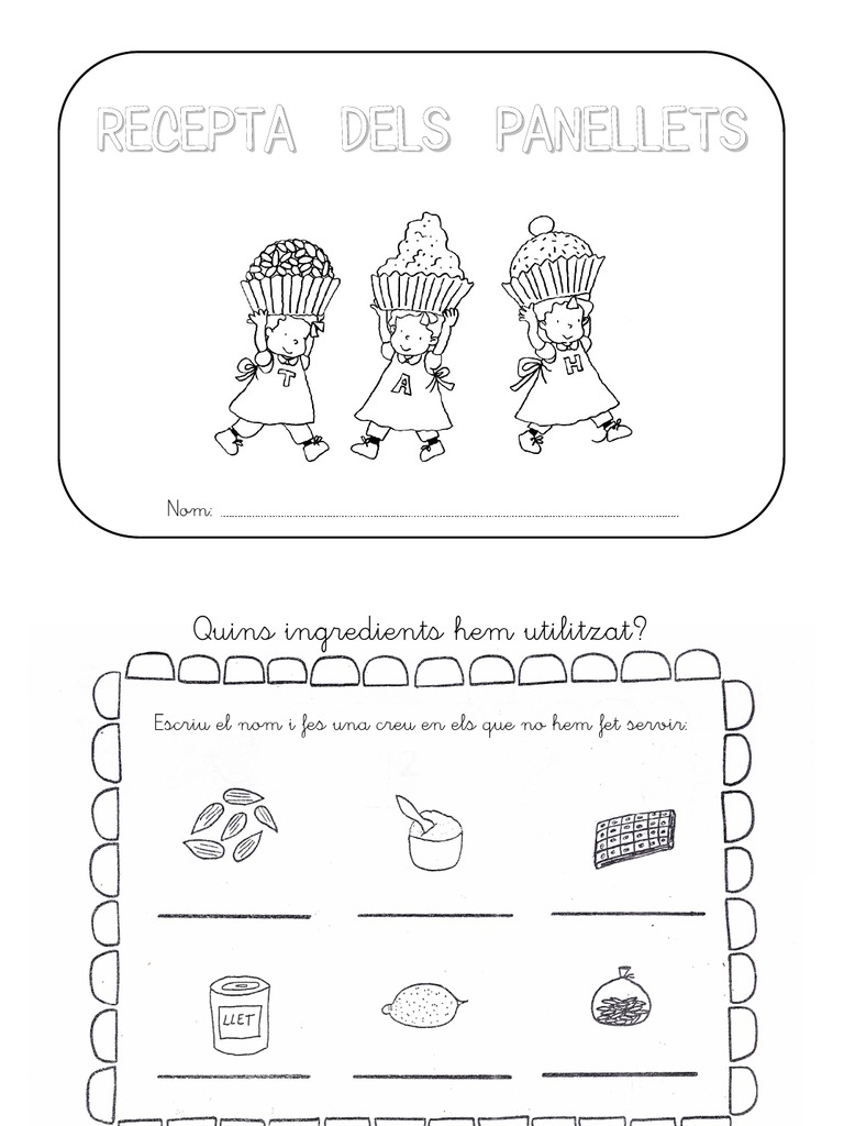 Dossier - Recepta Panellets | PDF