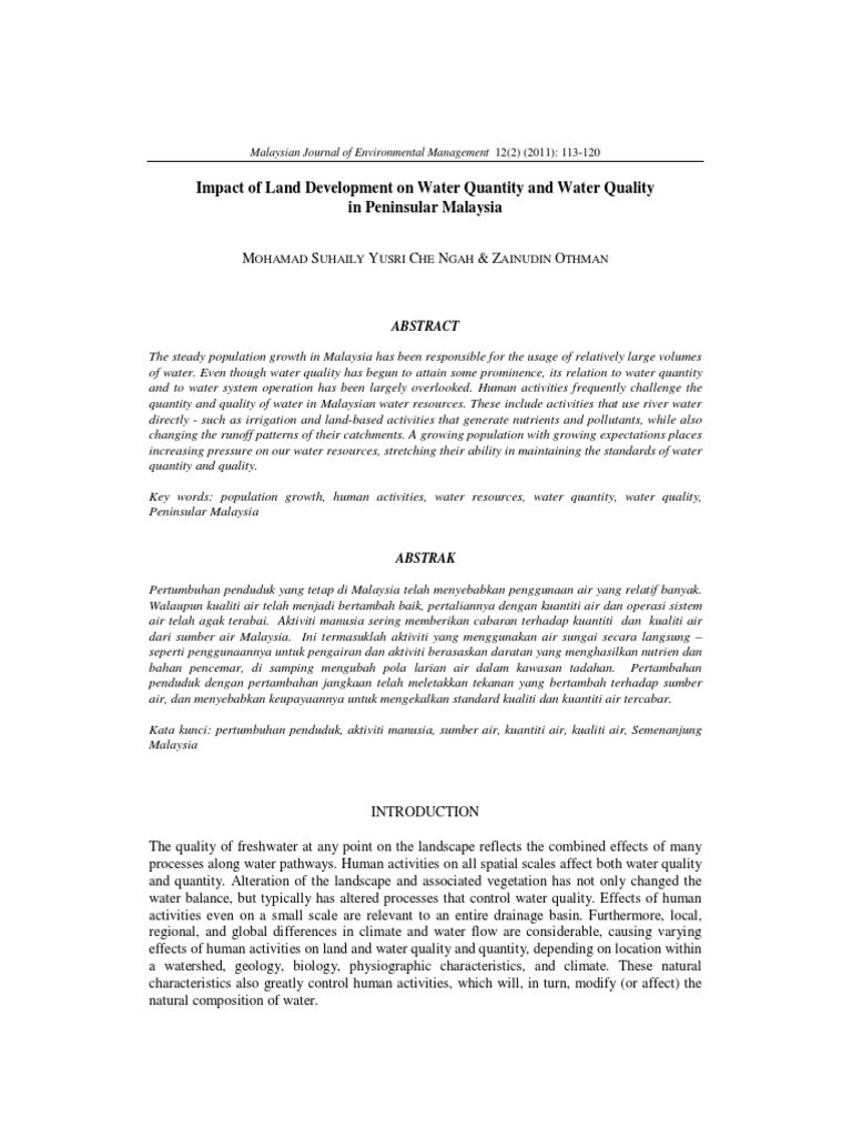 Water Polution 6 | PDF